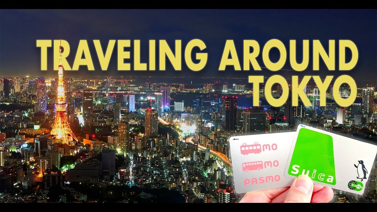 Traveling around Tokyo with PASMO and SUICA cards - YouTube