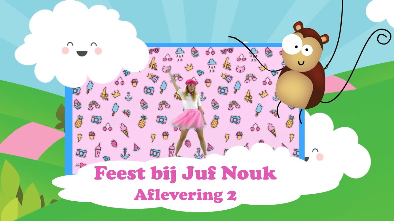 Feest bij Juf Nouk aflevering 2 • Nouk - YouTube