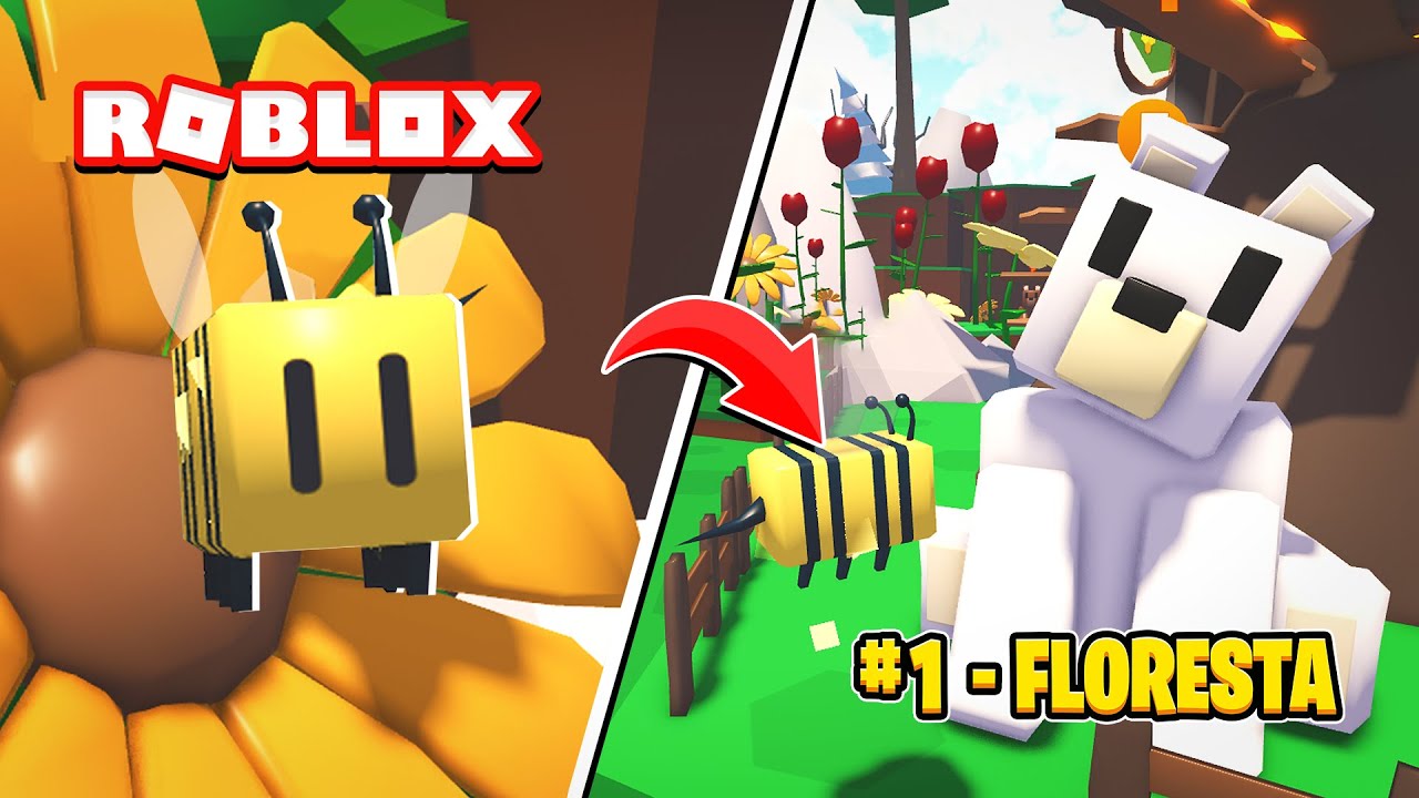 VIREI UM ABELHUDO #1 | Roblox - Bee Sim - YouTube