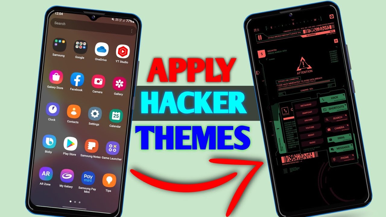 cyberpunk for android || cyberpunk theme kaise download kare best ||how ...