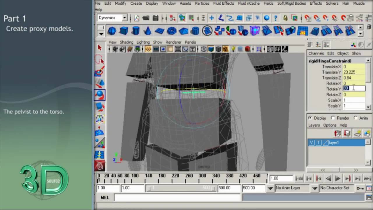 Maya Rag-Doll Tutorial - YouTube