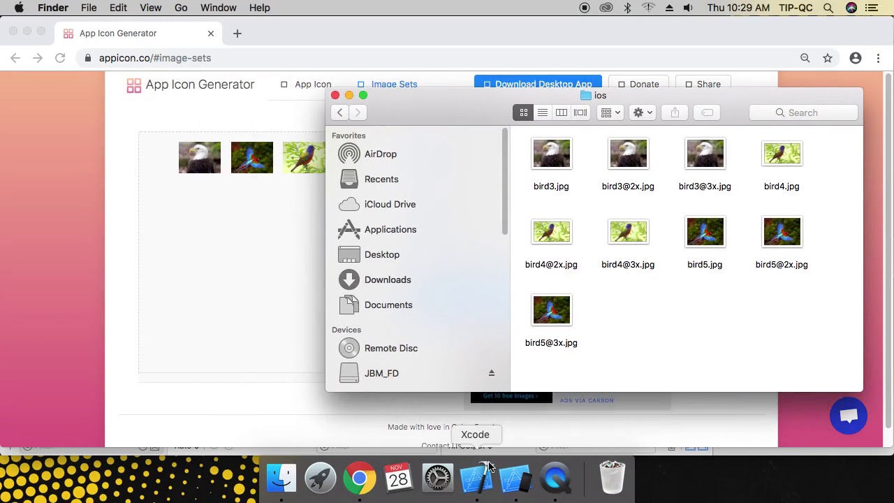Adding Image in Xcode (iOS App Dev) - YouTube