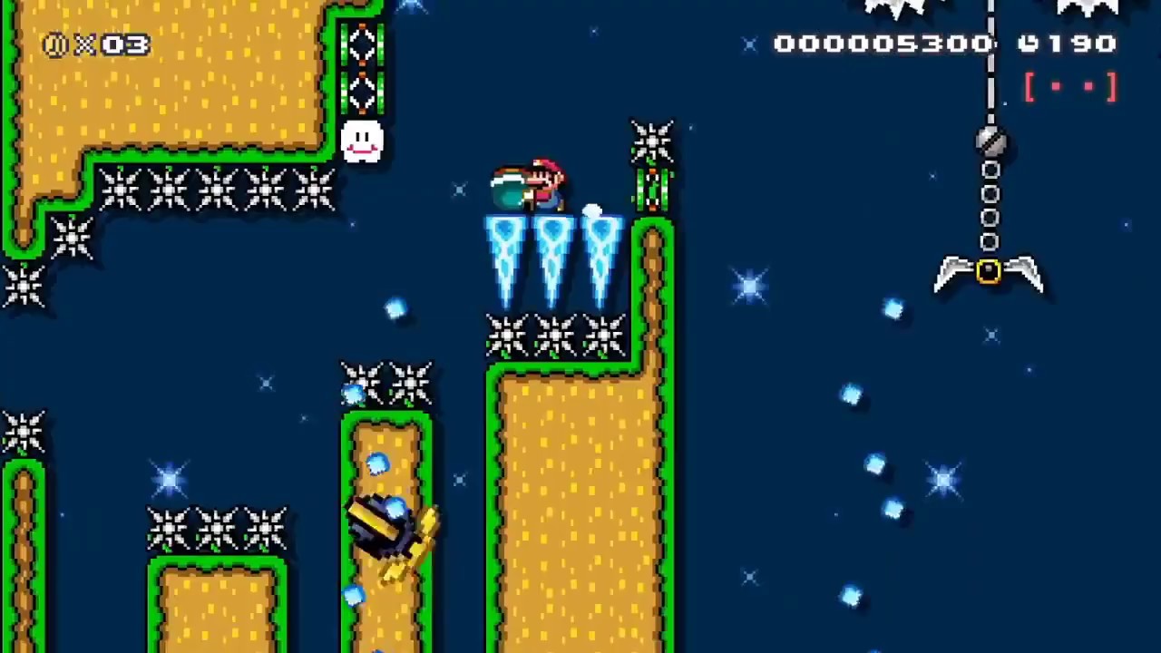 Mario Maker 2 - Night Sky Patroller by Keiichi (1st Clear) - YouTube