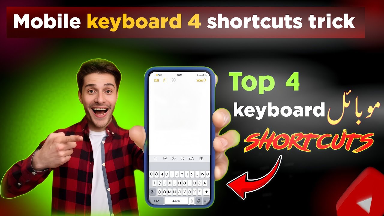 Mobile keyboard shortcuts trick || Top 4 shortcuts tips in 2025 ...