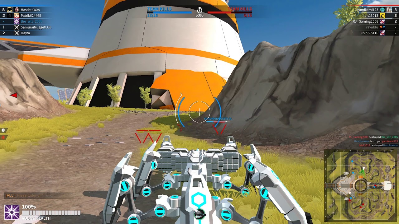 Robocraft gameplay: Just doing my thing - YouTube