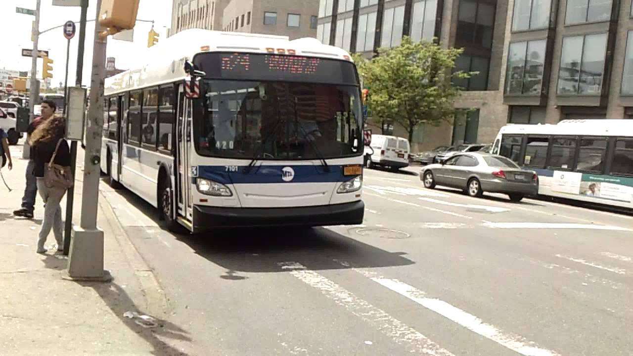 NYCT Bus: 2015 New Flyer XD40 Xcelsior 7101/7102 Q24 Buses on Archer ...