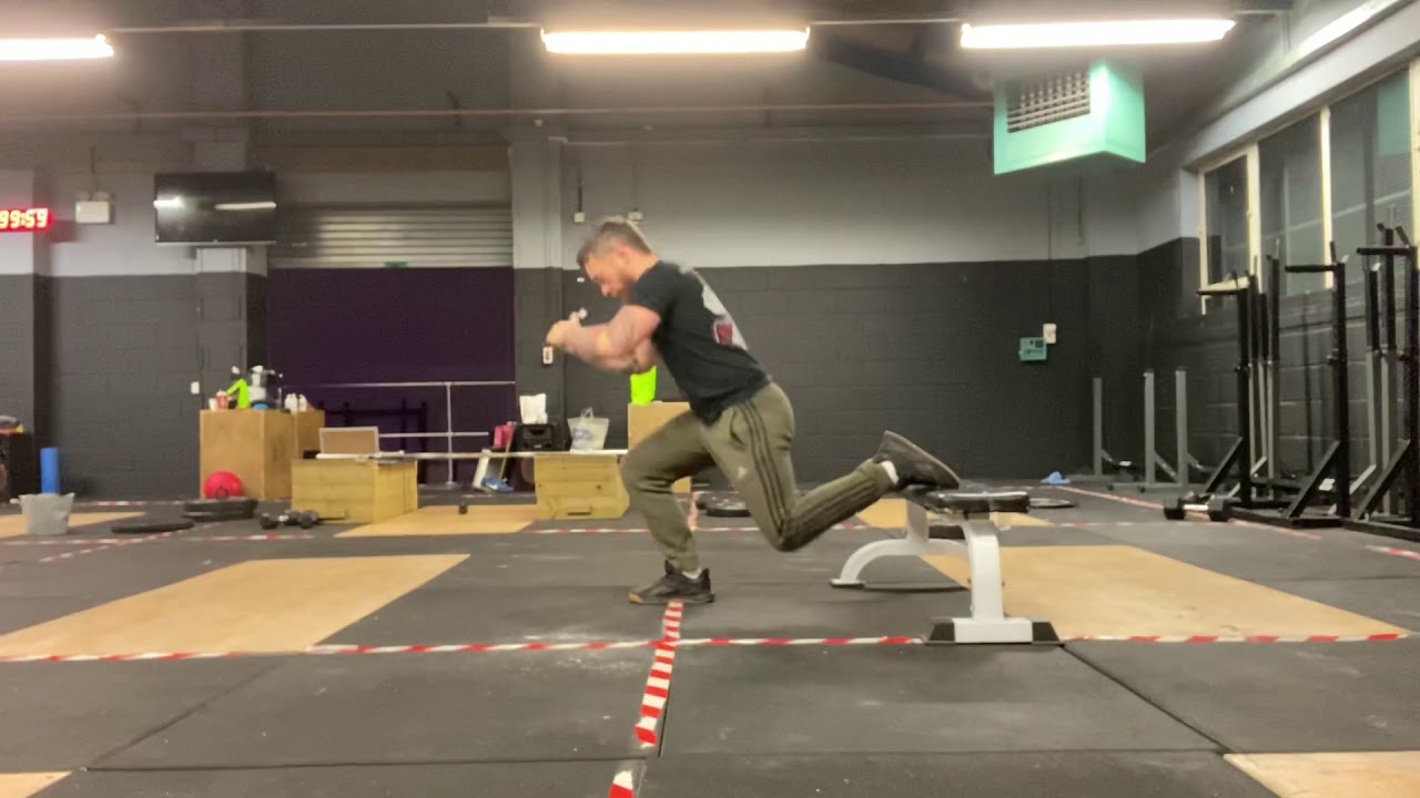 Tabata Split hops - YouTube