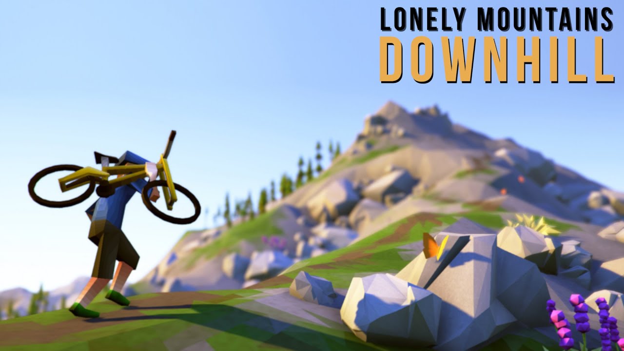 Lonely Mountains: Downhill | PS4 | Playing Games Badly - YouTube