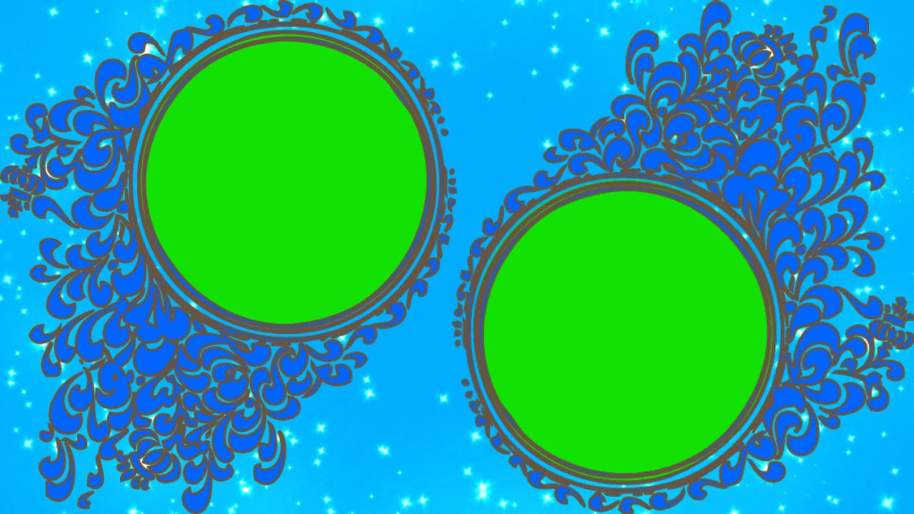 DOUBLE MOTION PICTURE FRAME GREEN SCREEN EFFECT 21 - YouTube