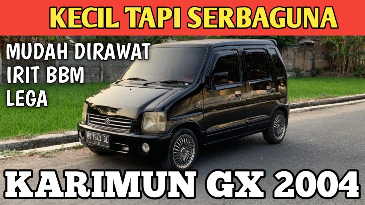 SUZUKI KARIMUN GX 2004 MANUAL COCOK UNTUK PEMULA DAN UNTUK HARIAN - YouTube