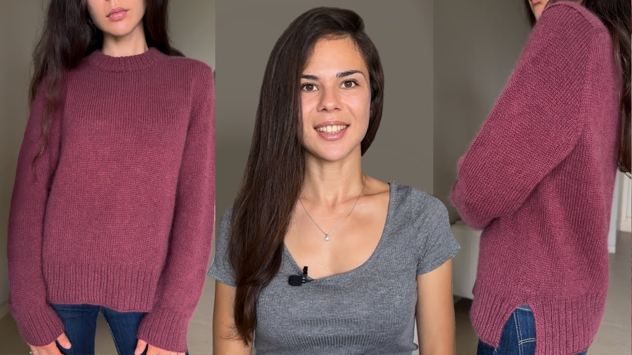 Podcast 02 | Poppy Tee Became a Sweater & three finished objects. Plain Yoke Tee + a new ball ...