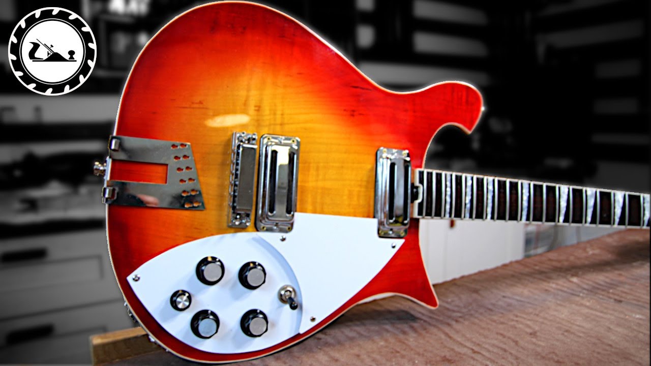Assembly and wiring, Rickenbacker 620/12 guitar build Episode 43 - YouTube