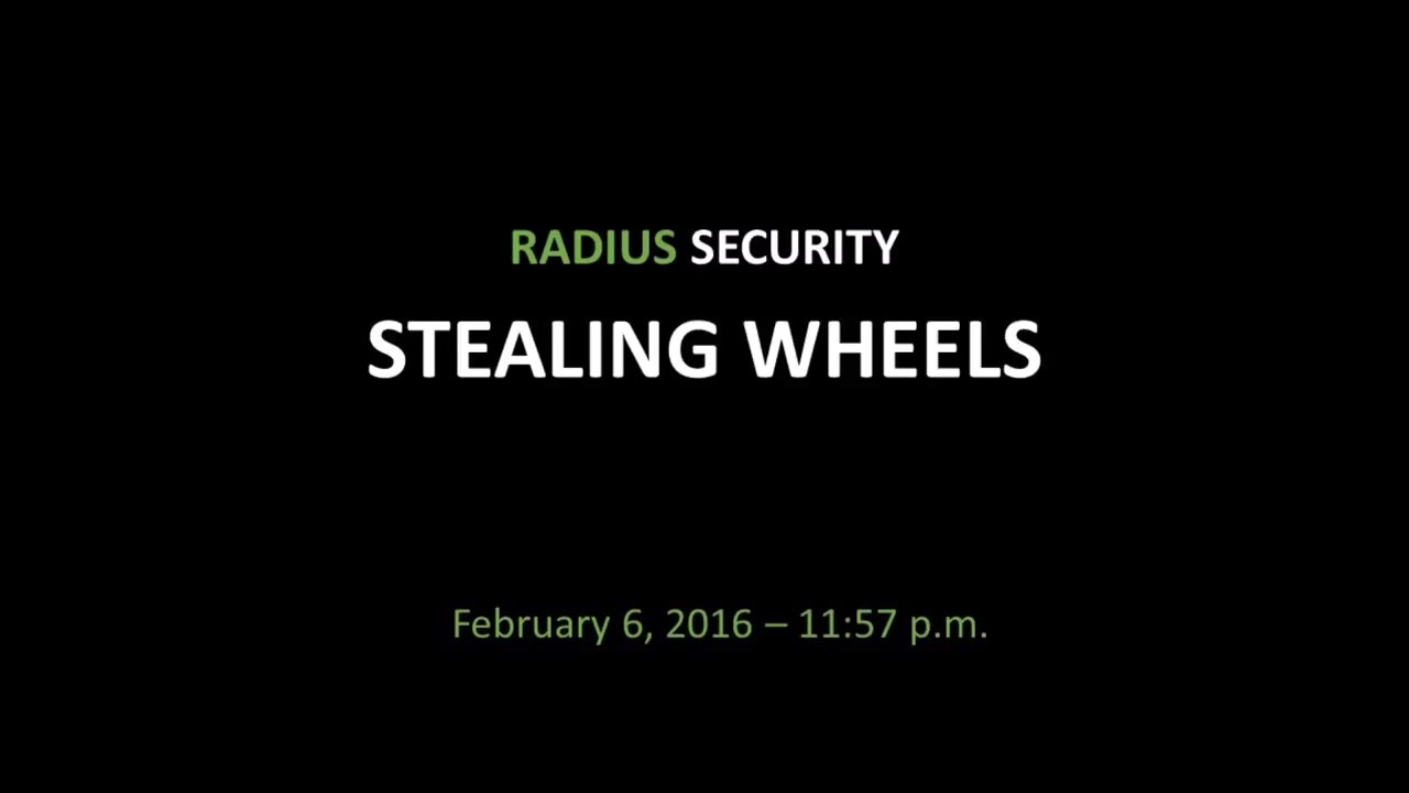 Stealing Wheels - February 6, 2016 (11:57 p.m.) - YouTube
