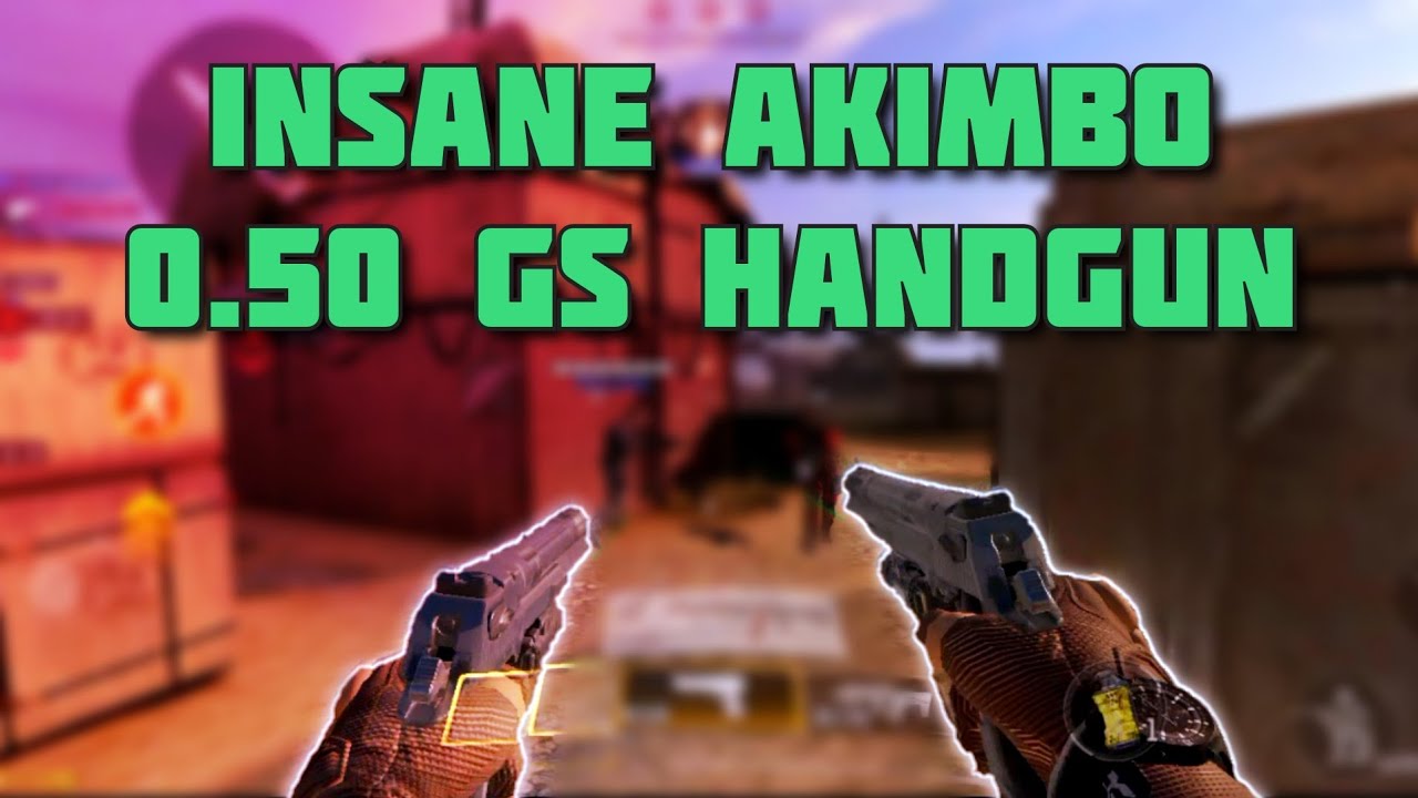 AKIMBO 0.50 GS HANDGUN POWERFUL WEAPON - YouTube