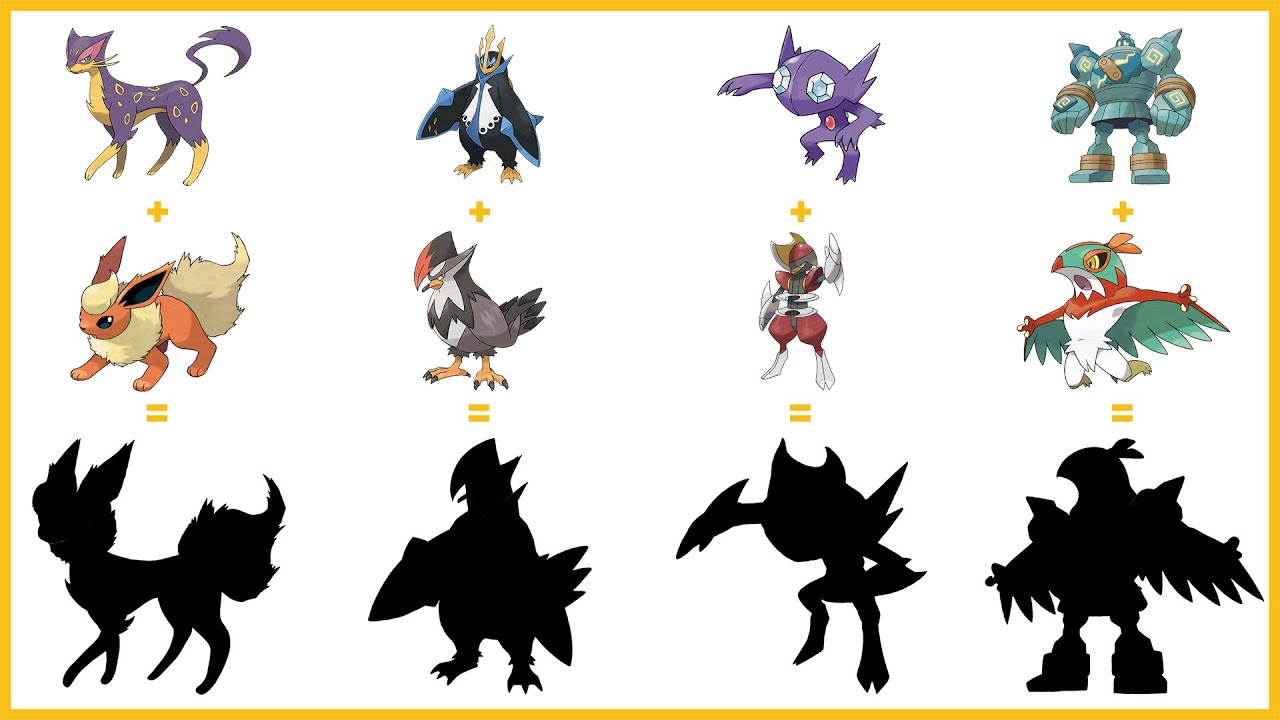 Pokemon Fusion Compilation #155 | hawlucha | golurk | bisharp | sableye ...