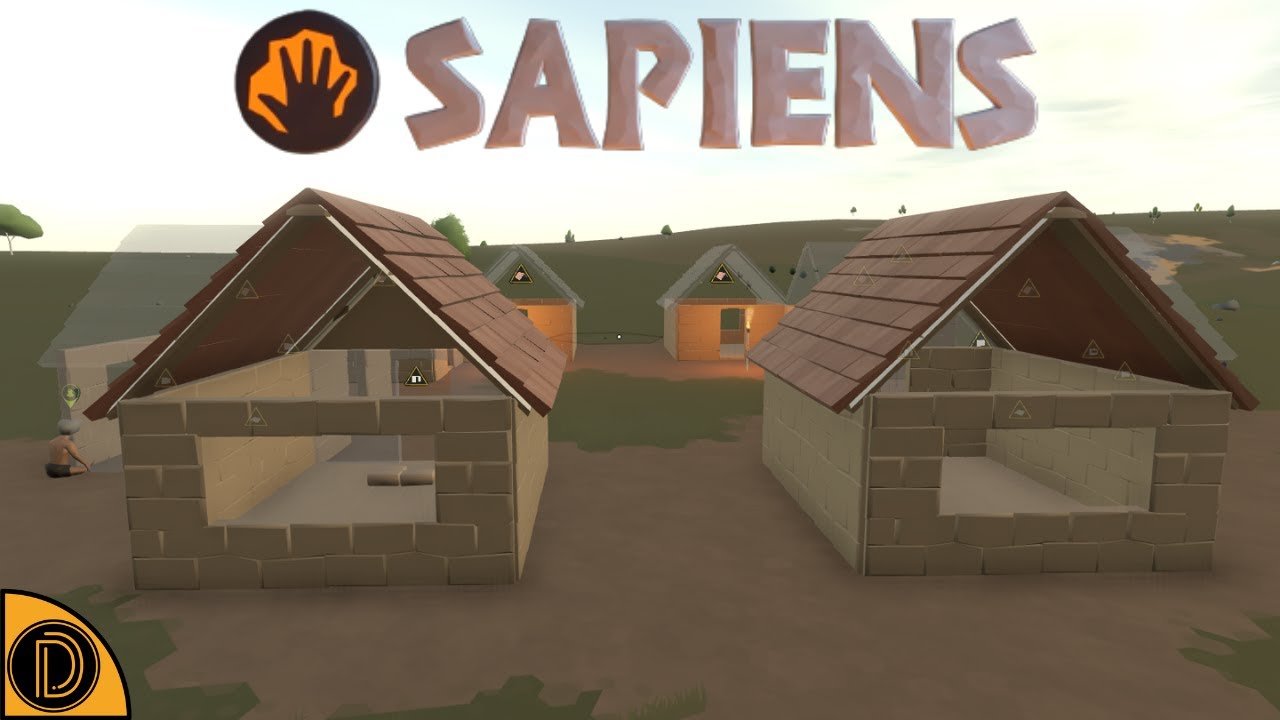 SAPIENS Game Play | #4 | The Town Square - YouTube
