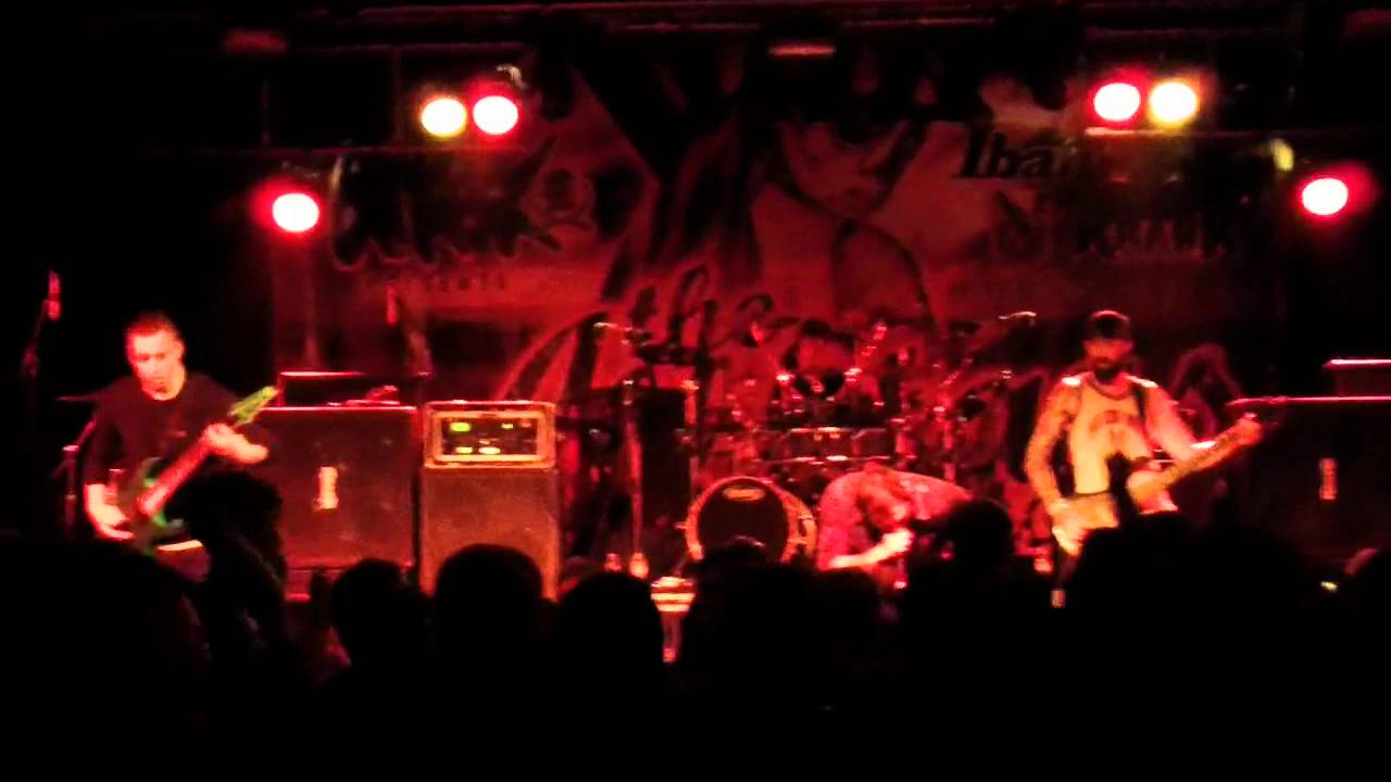 After The Burial Live, All Stars Tour 2011 Starland Ballroom - YouTube