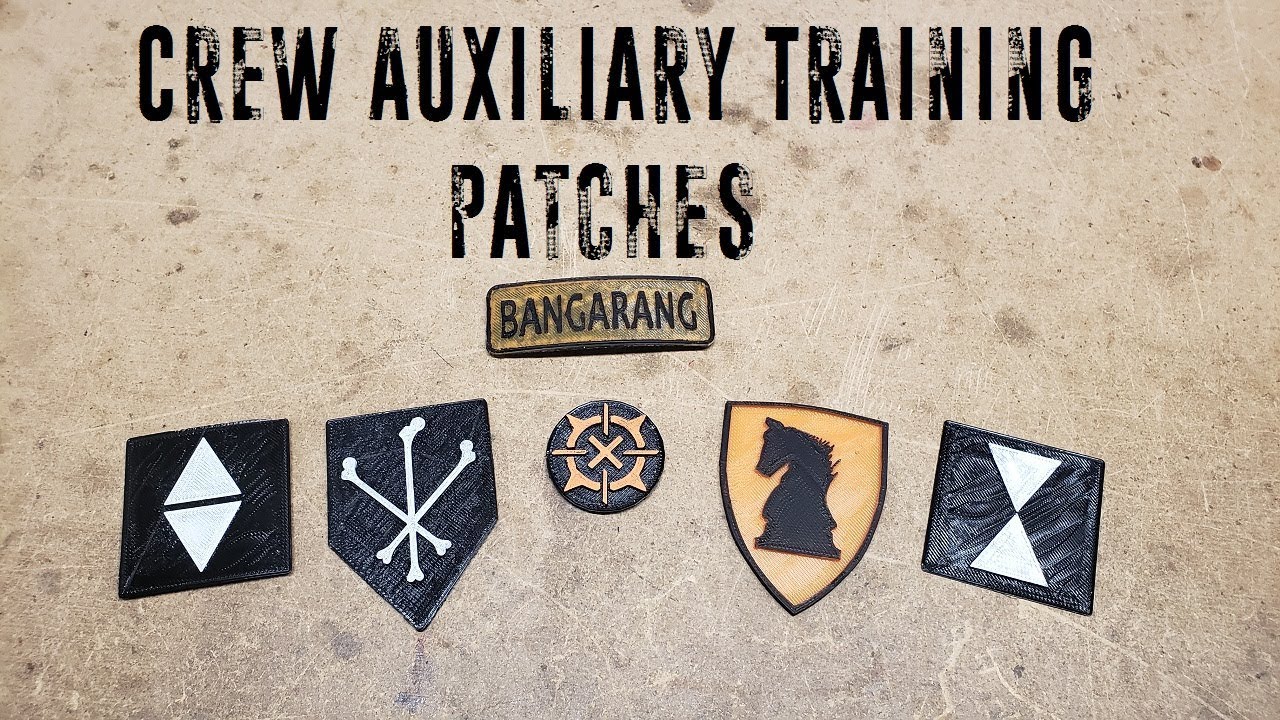 Crew Auxiliary Training - Patches - YouTube