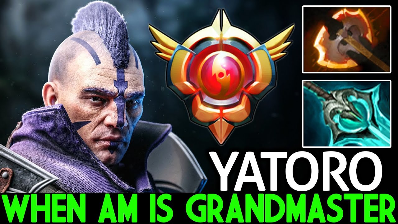 YATORO [Anti Mage] When AM is Grandmaster Carry Hard Game Dota 2 - YouTube