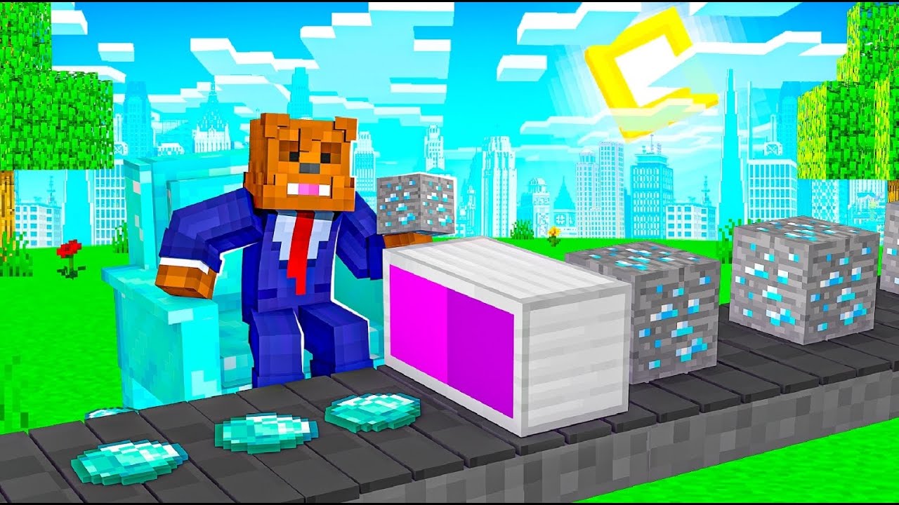 Starting My Own Mining Business In Minecraft - YouTube