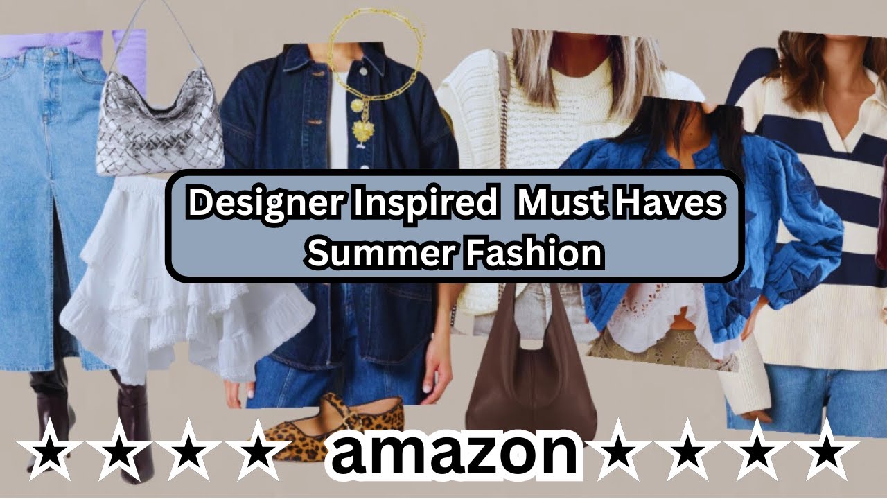 Best Amazon Designer Inspired Favorite Affordable summer fashion - YouTube