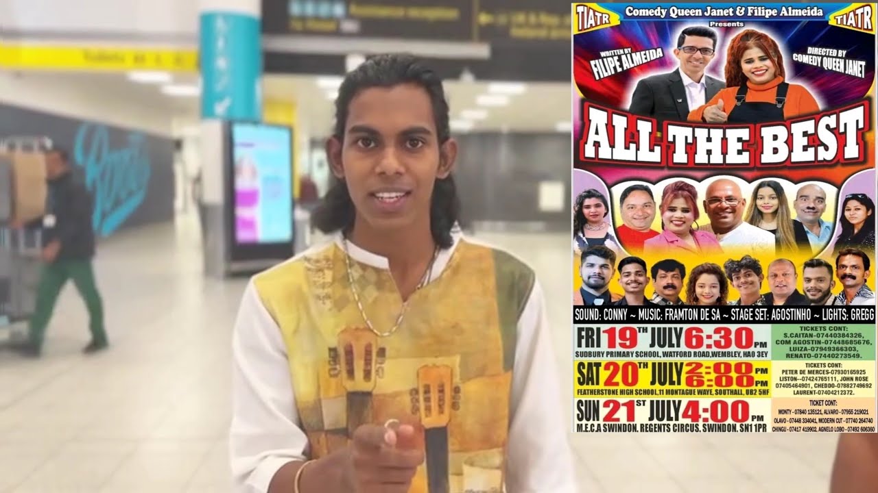 New konkani tiatr | ALL THE BEST tiatr by Comedian Queen Janet & Filipe ...