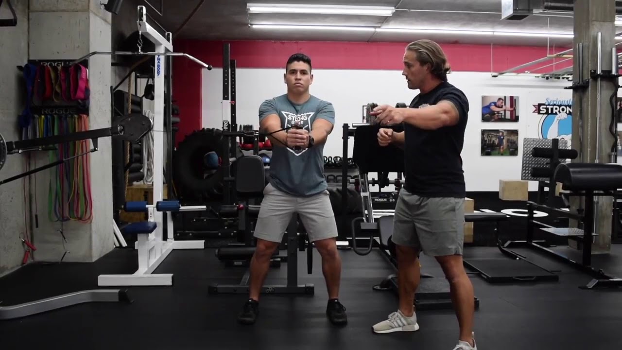 Build Core Strength and Stabiliy with the Pallof Press - YouTube