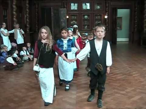Middle School Tudor Dancing: Somersham Primary - YouTube