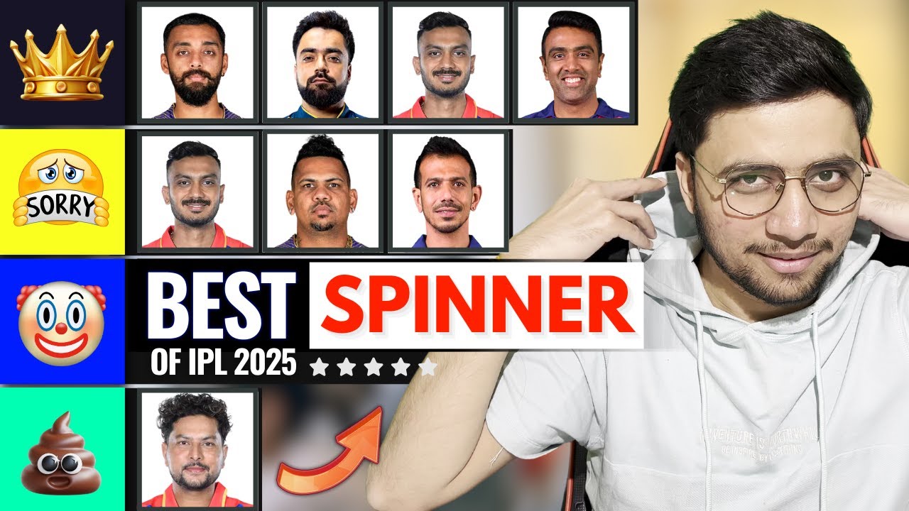 IPL 2025: Best Spinners Of IPL 2025 | ALL 10 Teams Spinners Comparison ...