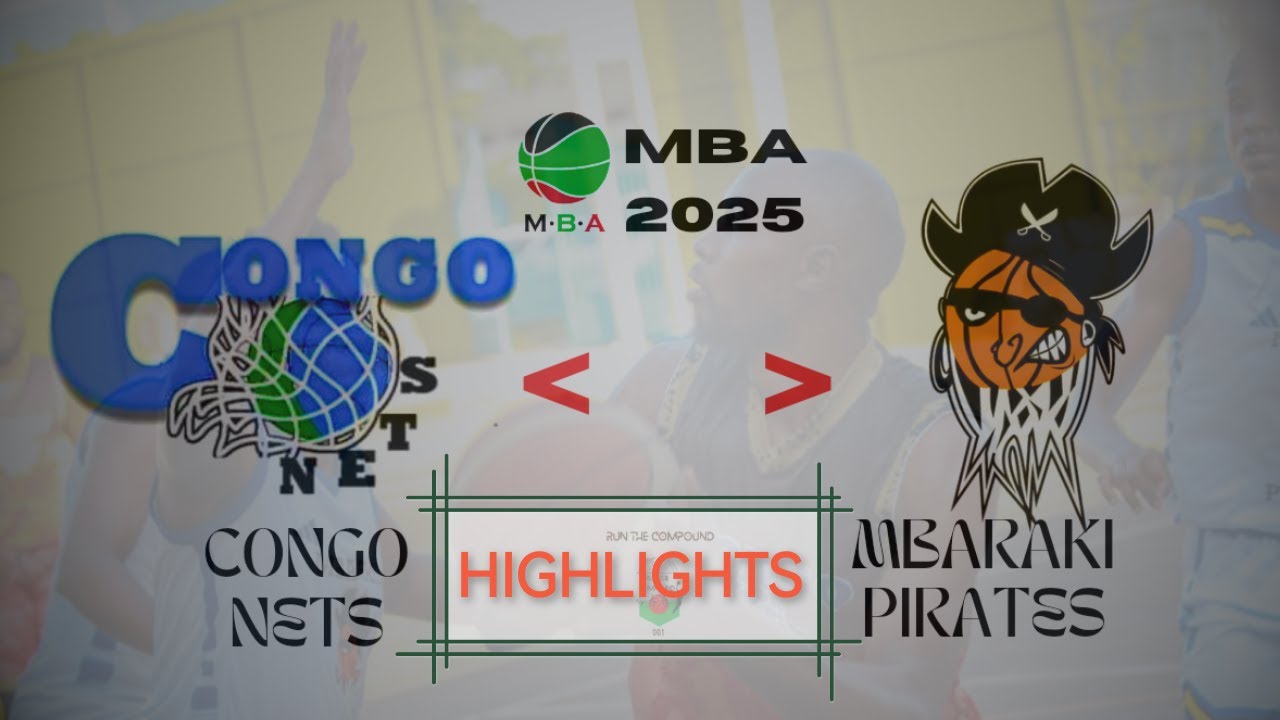 HIGHLIGHTS : MBARAKI PIRATES vs CONGO NETS | MBA 2025 #basketball # ...