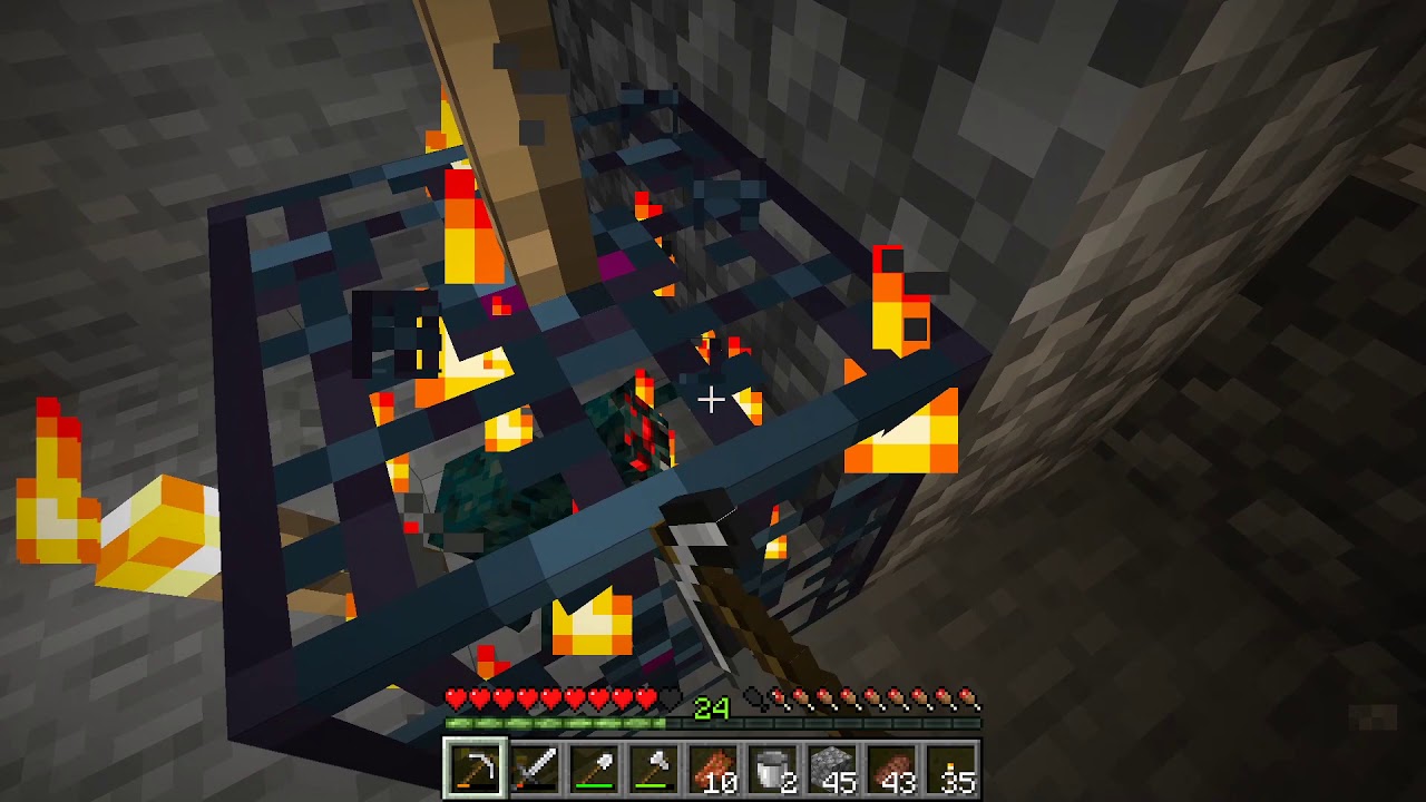 Zombie Spawner Farm - Minecraft Gameplay 010 - YouTube