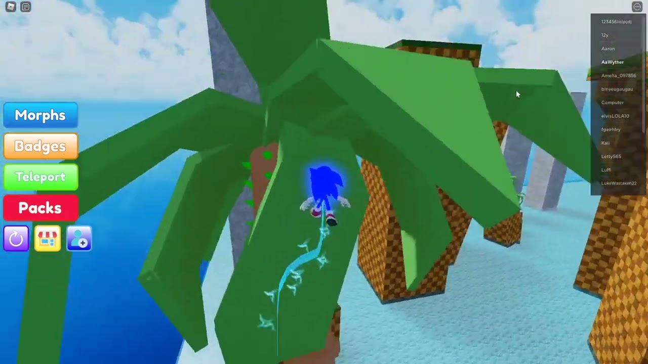 Roblox Find the sonic How to get Golden super sonic badge + hulk sonic ...