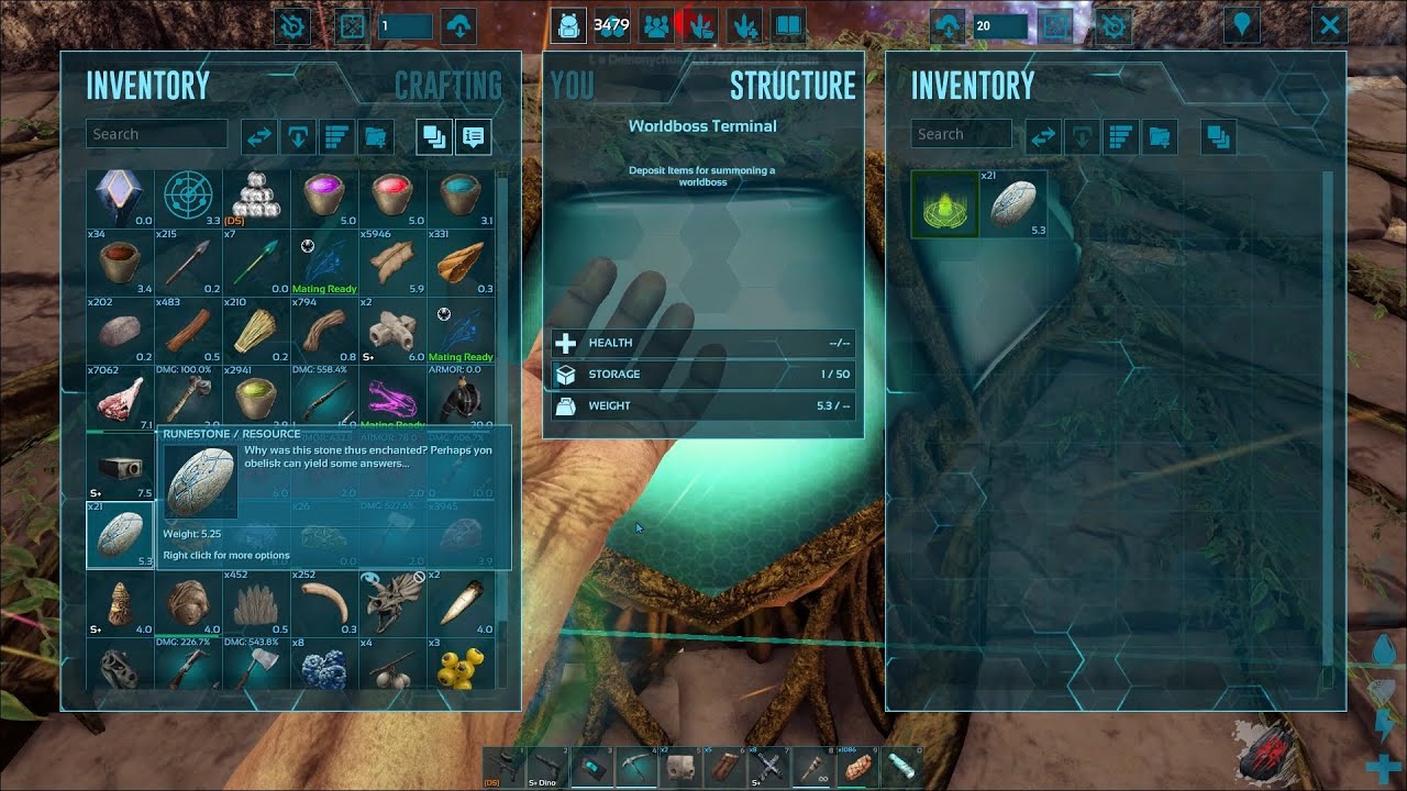 Ark Fjordur : hati and skoll fight - YouTube