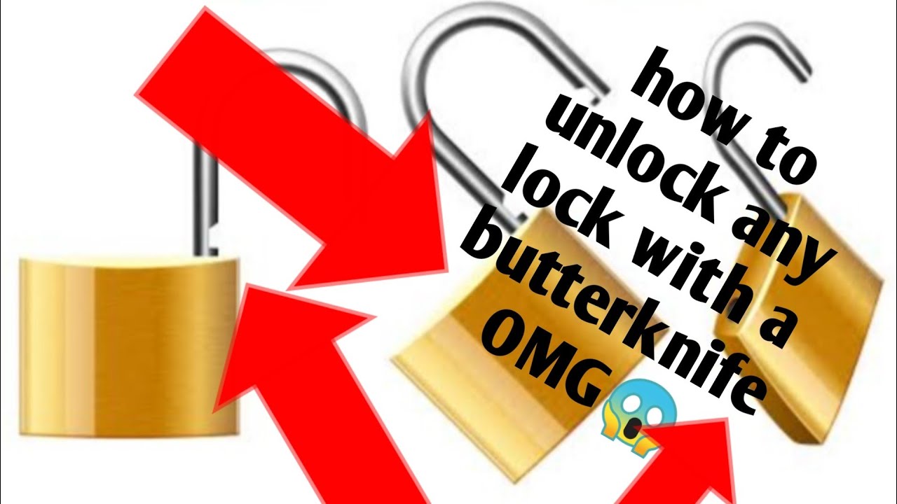 HOW TO UNLOCK ANY LOCK WITH ONLY ONE THING THAT EVERYONE HAS OMG😱 - YouTube