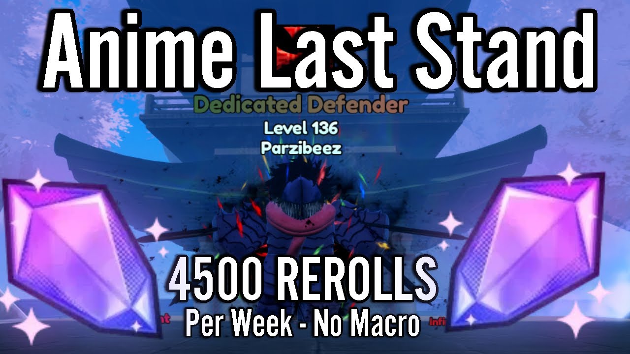ALS 4500 REROLLS PER WEEK NO MACRO!!!!! - YouTube