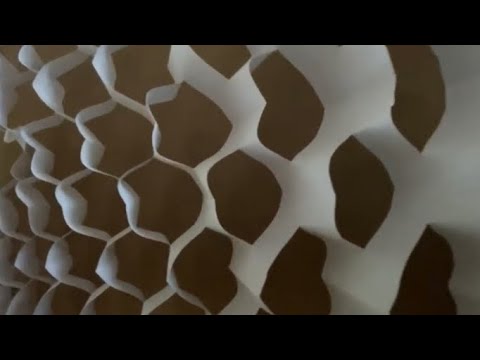 Diy paper fishnet | Diy net paper |easy net paper | Party decoration ...