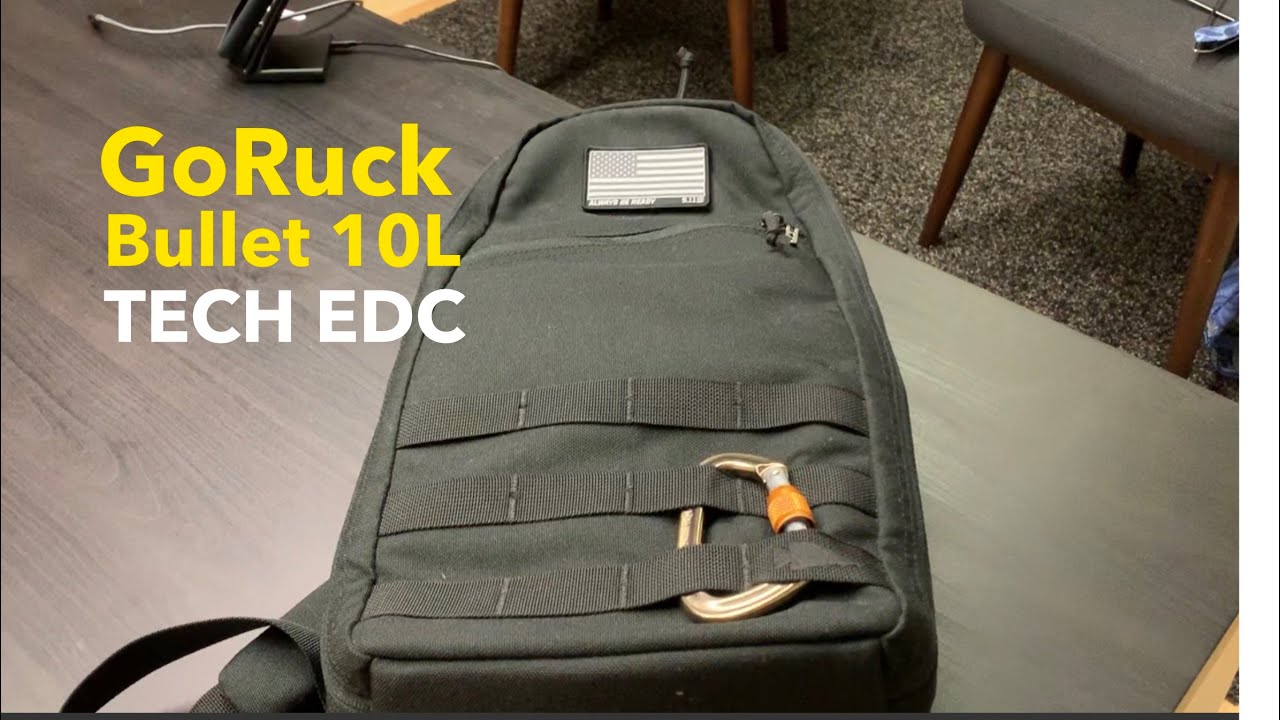 GoRuck Bullet 10 Tech EDC Loadout - YouTube
