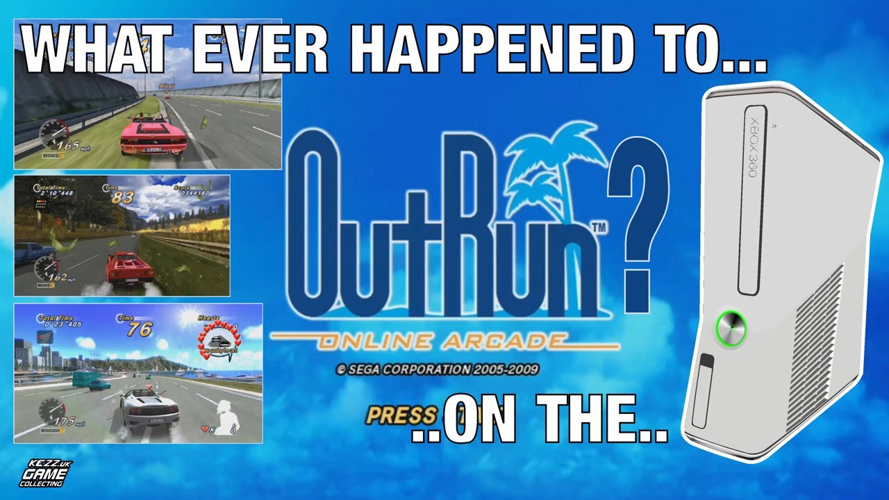 Sega's Outrun Online Arcade (2009) for Xbox 360, the disappearance of a ...