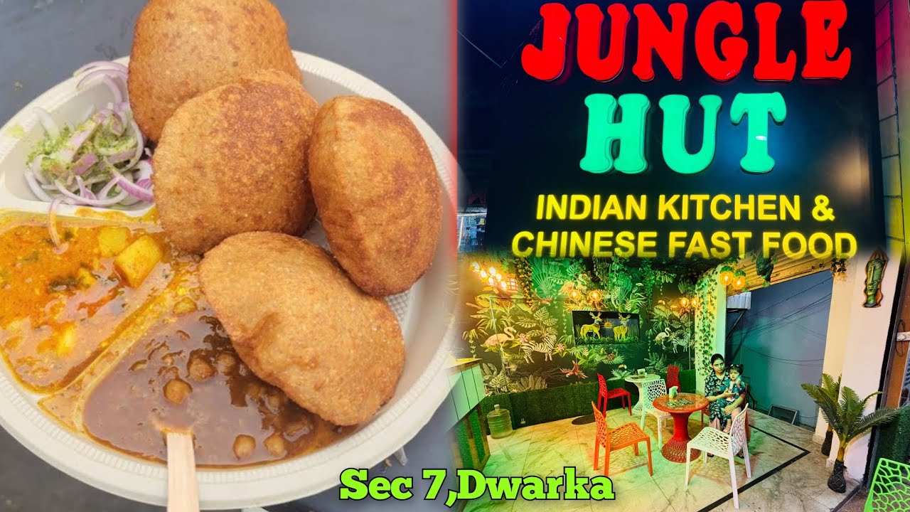 Jungle Hut - Ramphal Chowk,Sector 7,Dwarka,Delhi - YouTube