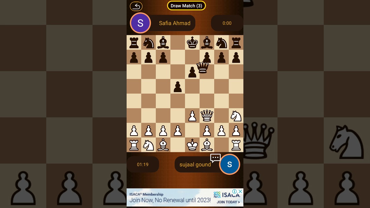 chess king match rani vs rani#shorts#must watch - YouTube