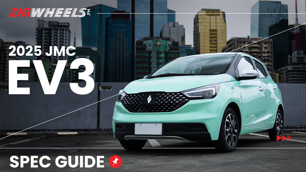 2025 JMC EV3 Spec Guide | Zigwheels.Ph - YouTube