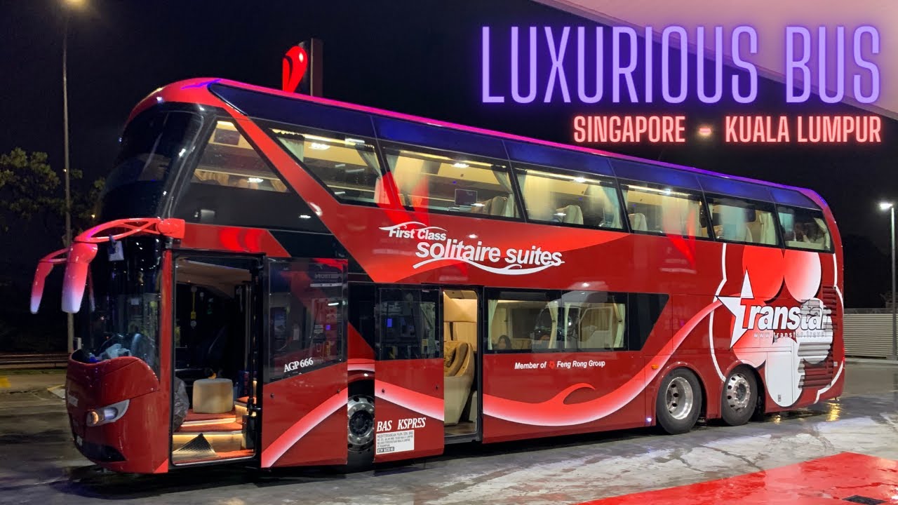 LUXURY BUS FROM SINGAPORE - KUALA LUMPUR ( MALAYSIA ) - YouTube