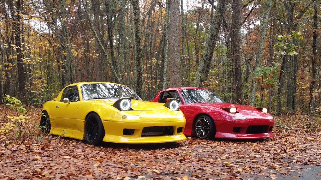 Mustard or Ketchup Miatas - YouTube