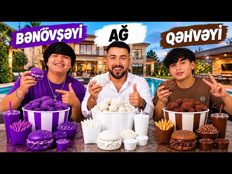 BƏNÖVŞƏYİ, AĞ VƏ YA QƏHVƏYİ YEMƏK YARIŞMASI