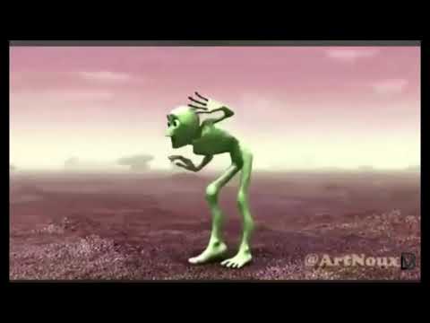 Yeşil uzaylı erik dalı