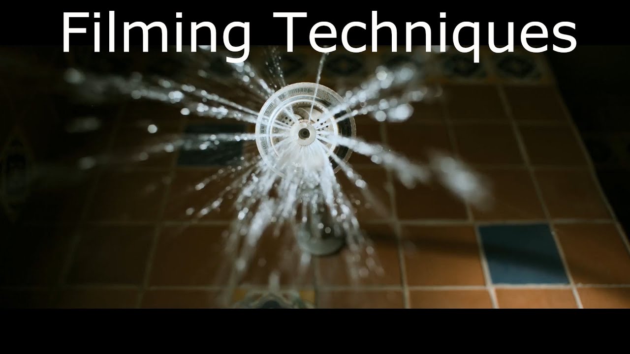 How to film the shower head scene from the movie "Psycho" (Sony A6400 ...