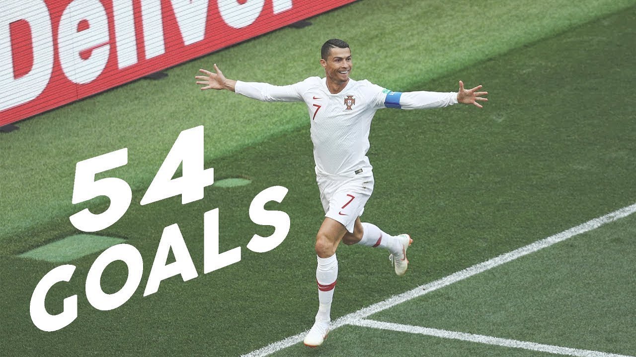 Cristiano Ronaldo - All 54 Goals In 2017/2018 Session "Super Over ...