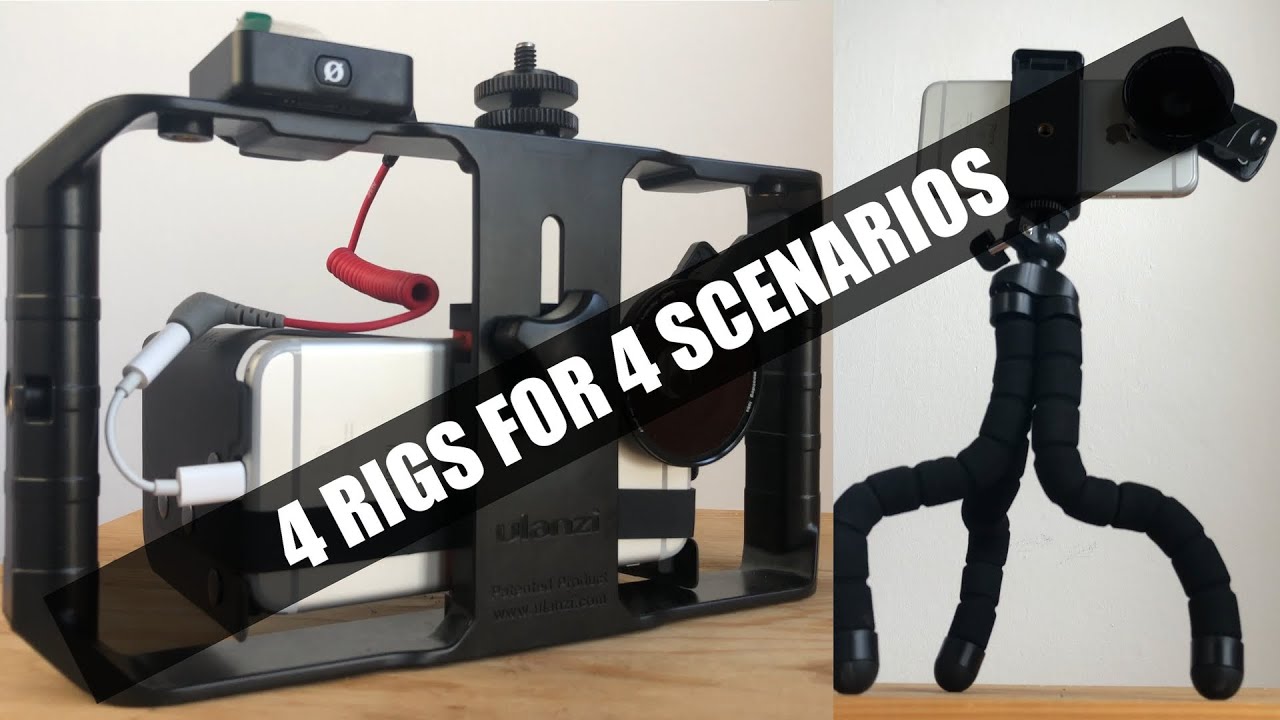 My BEST SMARTPHONE video RIG set ups! - YouTube