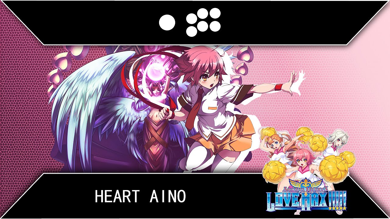 Arcana Heart 3 Love Max!!! : Heart Aino Arcade Mode Playthrough - YouTube
