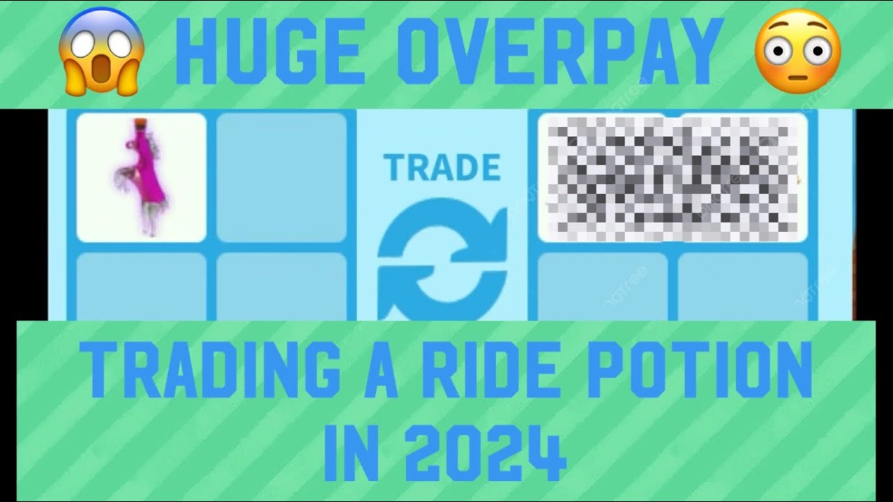 Trading A Ride Potion In 2024! What’s it worth? (Roblox Adopt Me) - YouTube